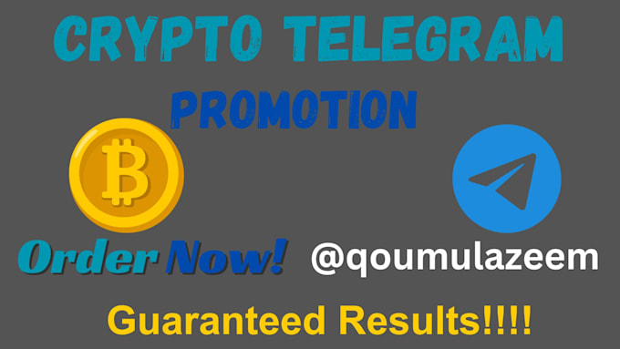 Promote sol crypto, token, memecoin, nft, telegram project, telegram subscribers by Qoumulazeem ...