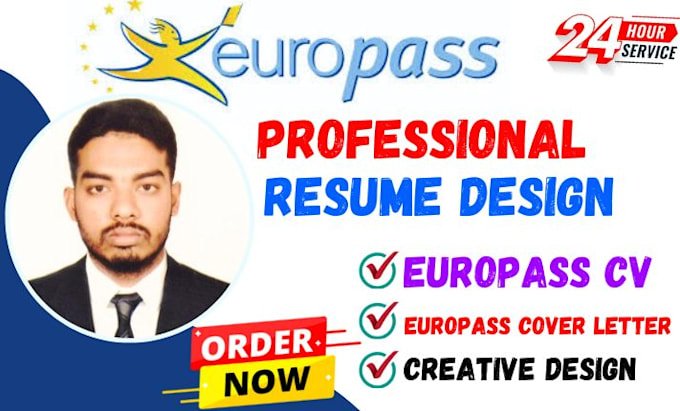 Professional europass cv and cover letter for a job winner by Benhartech | Fiverr