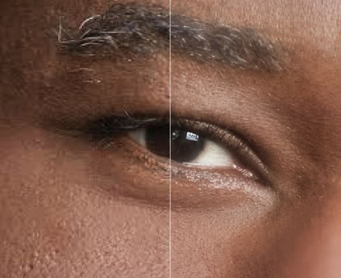 Enhance, improve, upscale low res photo to high resolution by Westviz ...