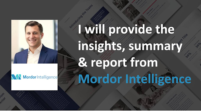 Mordor intelligence market report verstrekken