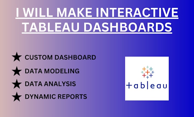 Create an interactive tableau dashboard and solutions by Techy_aryan ...