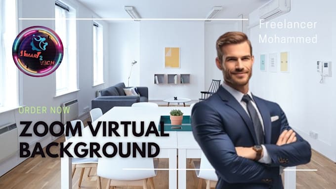 Design zoom and google meet virtual background by Mohammedanas33 | Fiverr