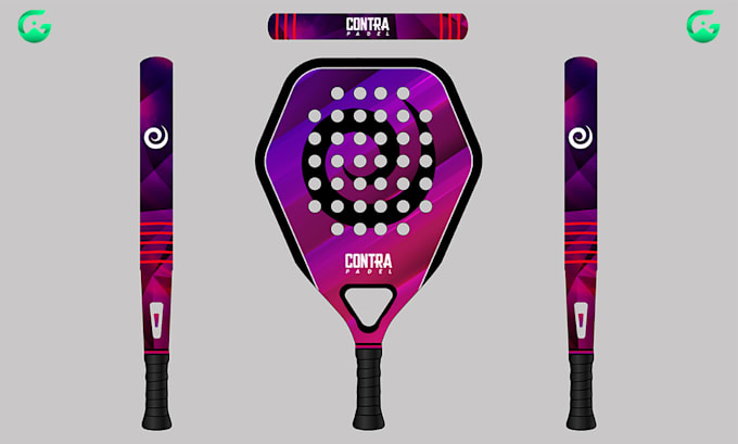 Do padel racket design for your brand by Graphicforests1 | Fiverr