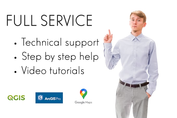 Take care to help you step by step gis project in qgis arcgis google ...