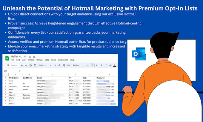 Build an active and targeted hotmail data for eu countries by Kylorius9 ...