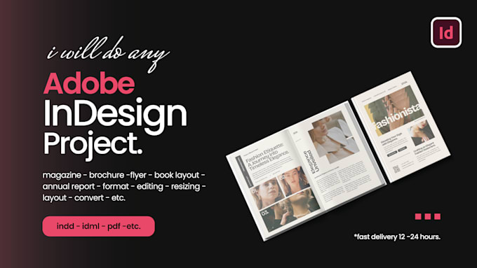 Do any adobe indesign project by Fim_studio | Fiverr