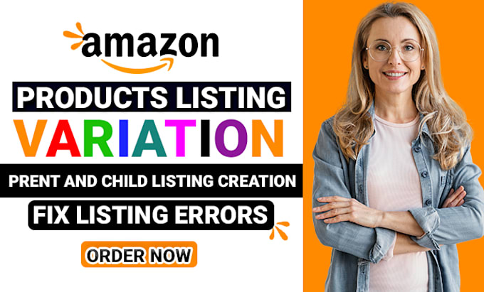 Create amazon product variation listing or fix amazon listing by Webpresslabs | Fiverr