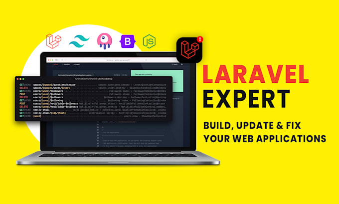 Fix bugs, develop, and upgrade your laravel project by Sakodev | Fiverr Fix bugs, develop, and upgrade your laravel project by Sakodev | Fiverr