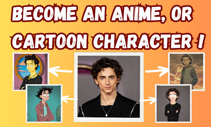 Draw you in any cartoon, anime or comics style by Maggyartist | Fiverr