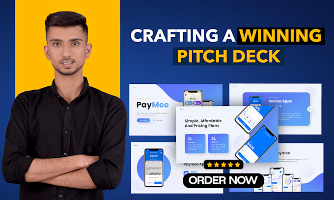 Create successful business pitch deck by Obey_graphics10 | Fiverr