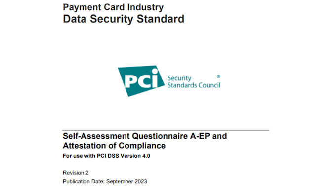 Support you for your pci saq aep v4 by Mmd_10 | Fiverr