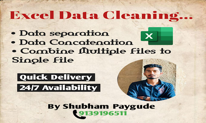 Clean Organize Merge And Format Excel And Csv Data By Shubzexcel 8205