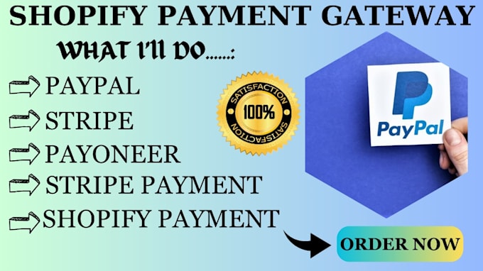 Create a fully verified shopify payment gateway,wise,square,paypal,stripe by Charles_kimzy01 ...