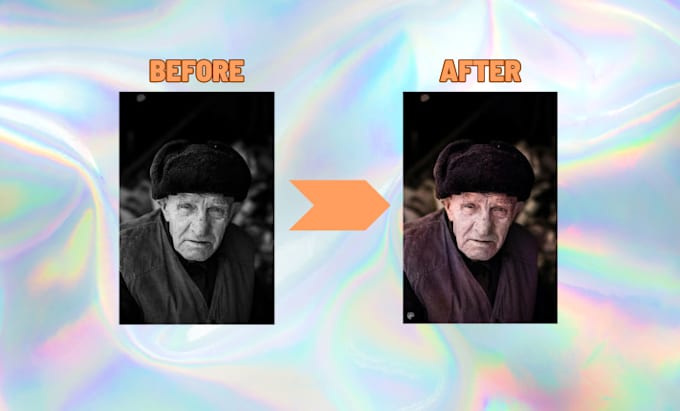 Revive memories colorize old photos by Nicolores | Fiverr
