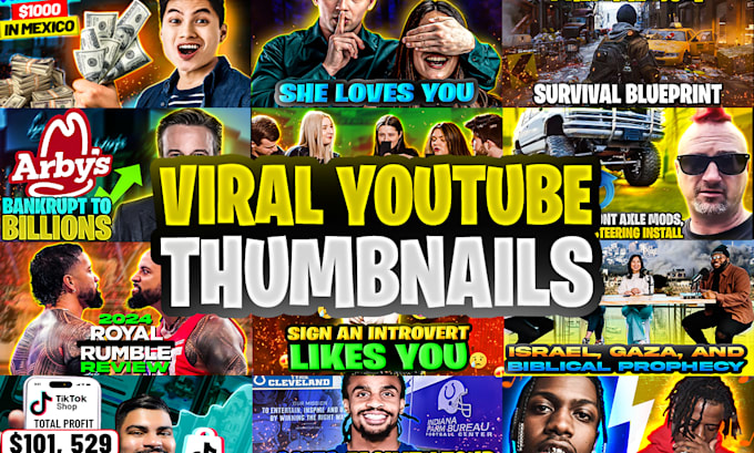 Design youtube impressive thumbnail using ai by Husnainshrafat | Fiverr