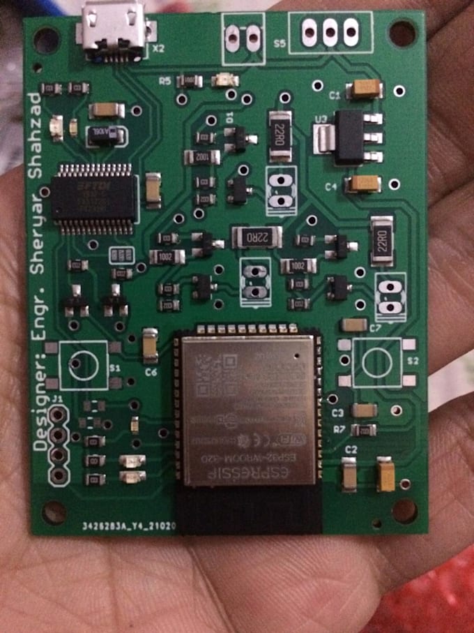 Write Firmware For Esp32 Microcontroller By Sheryar Pk Fiverr