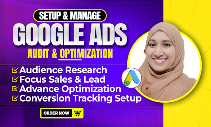 Setup and manage google ads campaign, adwords ppc campaign by Roksana_ratna | Fiverr