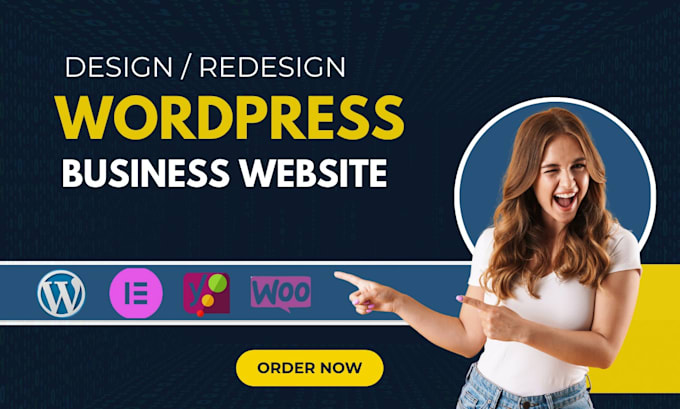 Build business website responsive design and website redesign by Rizvdesigner | Fiverr