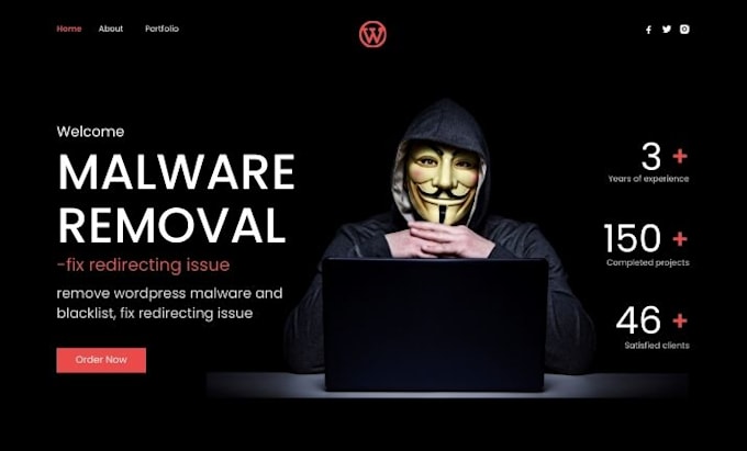 Remove wordpress malware and blacklist, fix redirecting issue by ...