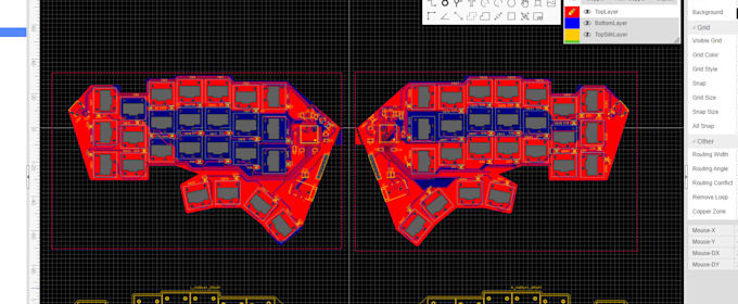 Develop a custom mechanical keyboard pcb by Tinggenius | Fiverr