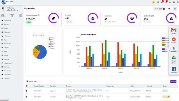 Be Your Full Stack Software Developer Web App Crm Pos Mlm Inventory System By Quyumile Fiverr