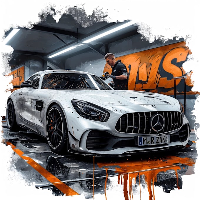 Do itasha car wrap design, itasha design car by Xorlando | Fiverr