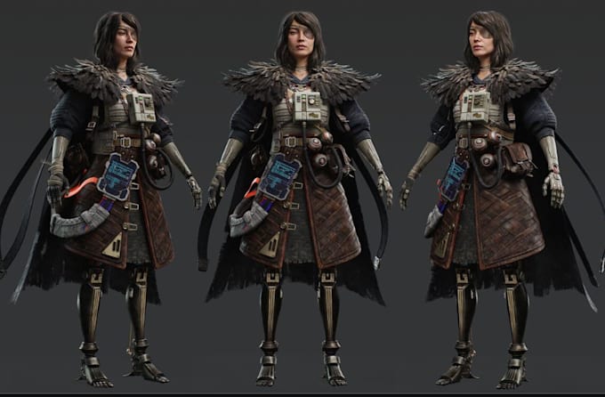 Develop miniature 3d character model,sfw character, 8k arkit character ... Develop miniature 3d character model,sfw character, 8k arkit character ...