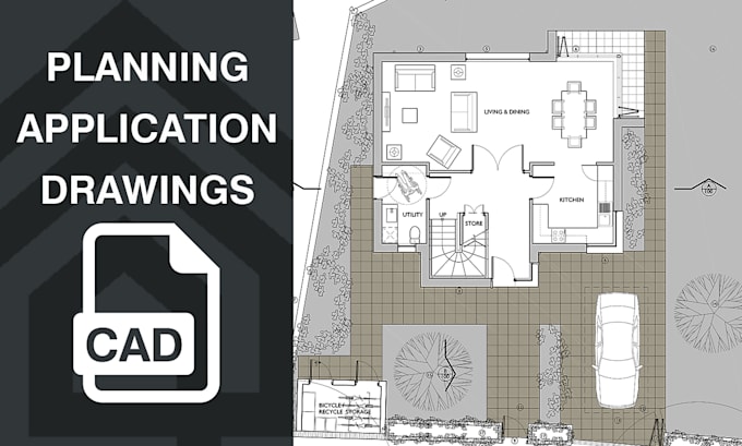 Draw your house planning application drawings by Alinaionesco | Fiverr