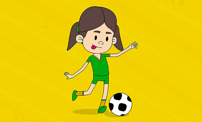 Make 2d cartoon animation, 2d vector animation video for kids by ...