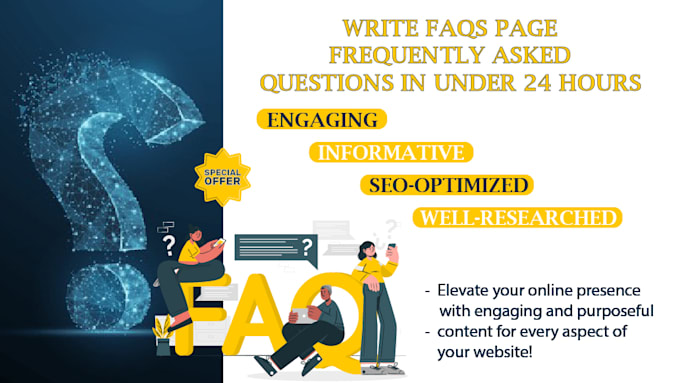 Write knowledge base articles and faqs pages by Sharkinity | Fiverr