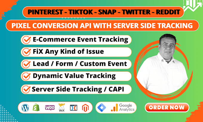 Setup pixel capi and server side for snapchat, tiktok,and pinterest tag with gtm by Martinalexa ...
