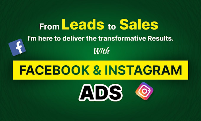 Boost your store sales with facebook and instagram paid ads campaigns ...