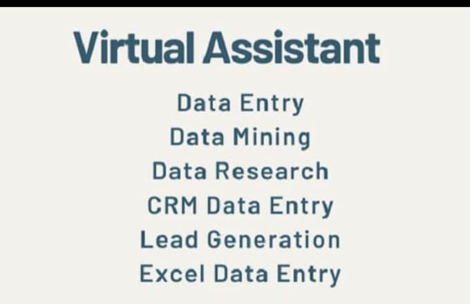 Data entry copy paste typing by Haseebqu12 | Fiverr