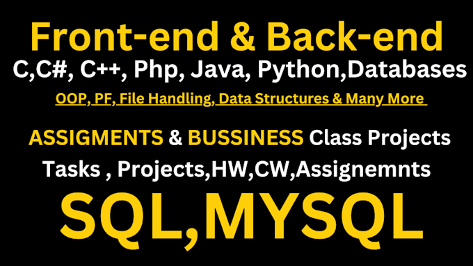 Design Sql And Mysql Database With Erd And Queries By Ahadalgopro Fiverr 