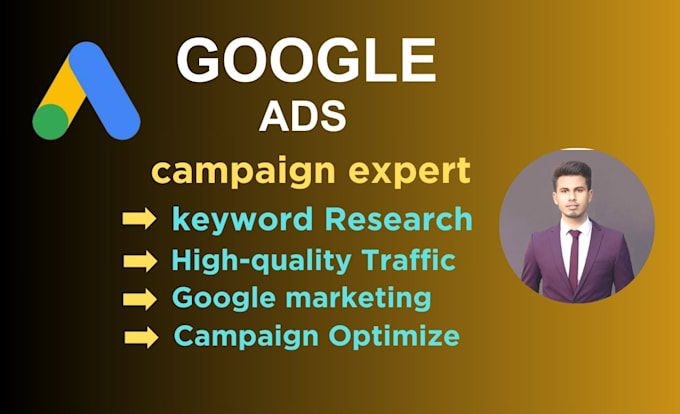 Be google ads campaign, ppc campaign expert by Abobokor_202 | Fiverr