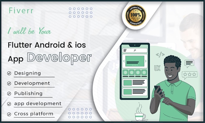 Provide any kind of flutter mobile app for android and ios by Inzamam2025 | Fiverr