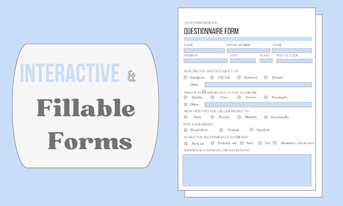 Format any document into an interactive and fillable form by ...