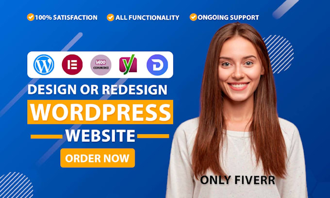Design, redesign, build, clone, fix or revamp wordpress website by ...