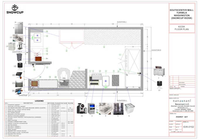 Fast Food Design Blueprints