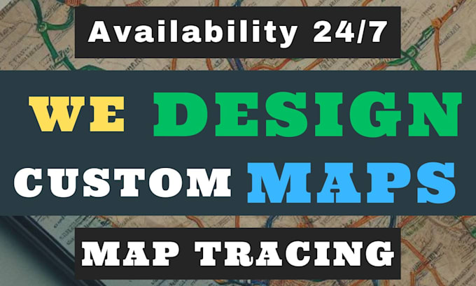 Do map tracing on the go by Ali_logos_art | Fiverr