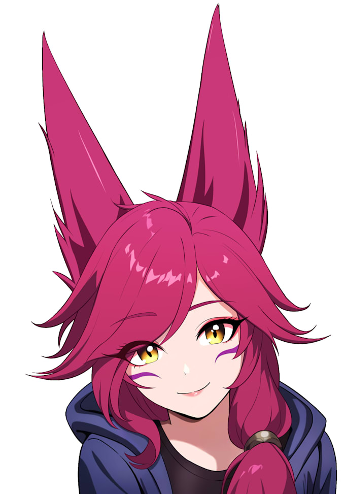 Draw a png tube character for you by Akenosenpai | Fiverr