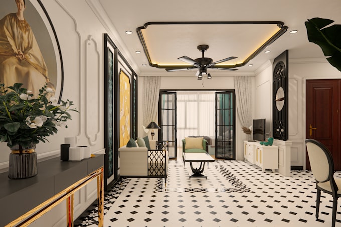 Architecture and interior design, make 3d drawings quickly using sketch up by Ming_ming_arch ...