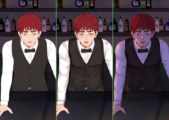 Be colorist for your comic, webtoon, manga or illustration by ...