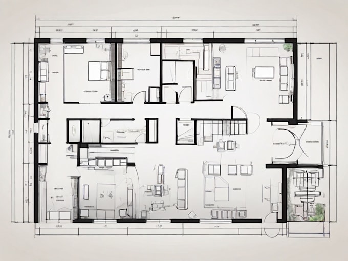 Disegna la tua planimetria 2d, pianta della casa, prospetti in autocad