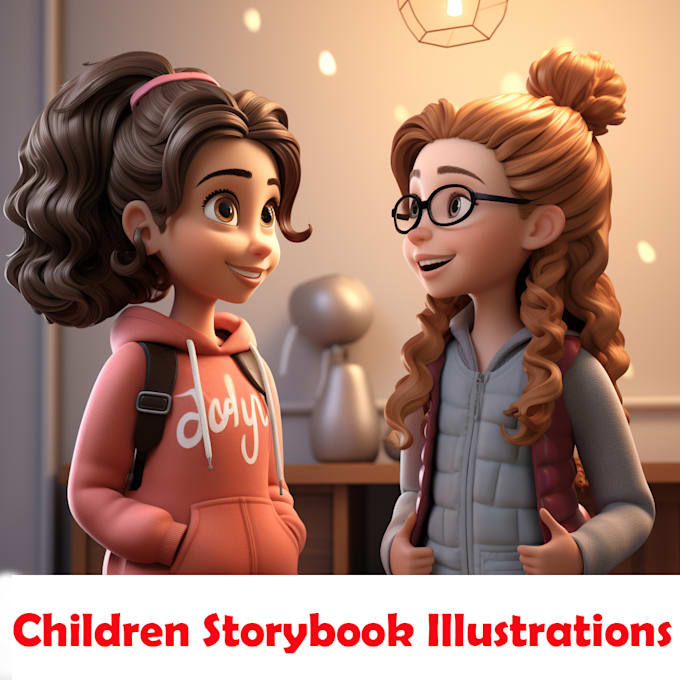 Create custom children storybook illustration by Yasirhasnain12 | Fiverr