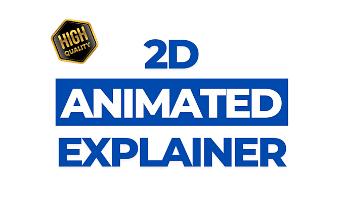 Create top notch 2d animated explainer video or 2d animation in 24 hrs ...