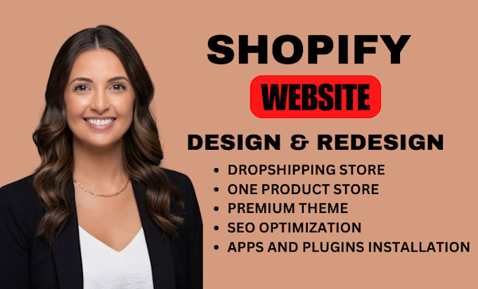Create shopify website redesign shopify store design shopify website design by Angelawales | Fiverr