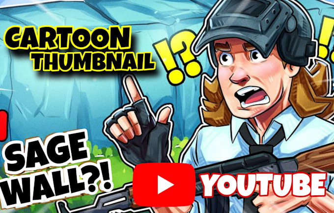 Design a custom epic youtube thumbnail in any cartoon roblox style by ...