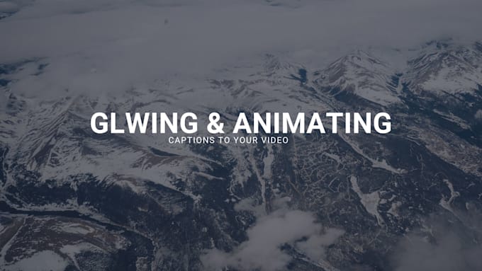 Add animated captions to your youtube,instagram and tiktok by Cgboxx ...