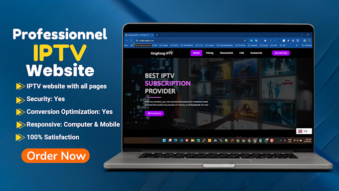 Design or redesign professional iptv reseller store website creation by Hero_gad | Fiverr